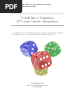 Probabilite Resume | PDF | Probabilité | Théorie des probabilités