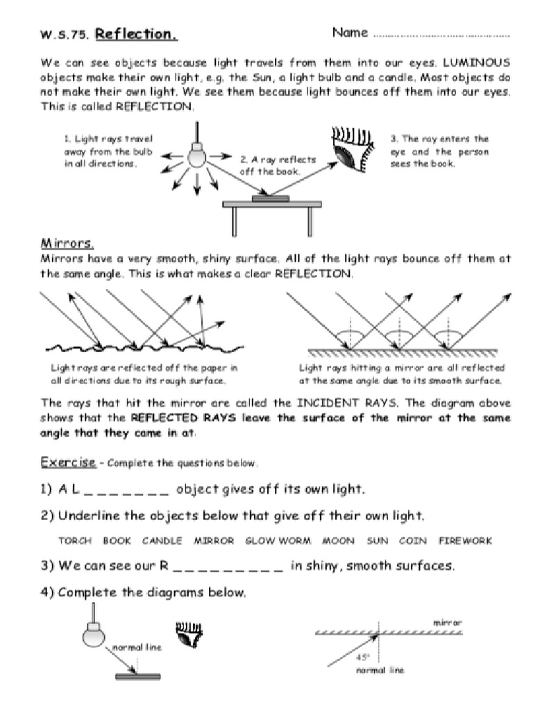Umraan Ahmad - Reflection Worksheet | PDF