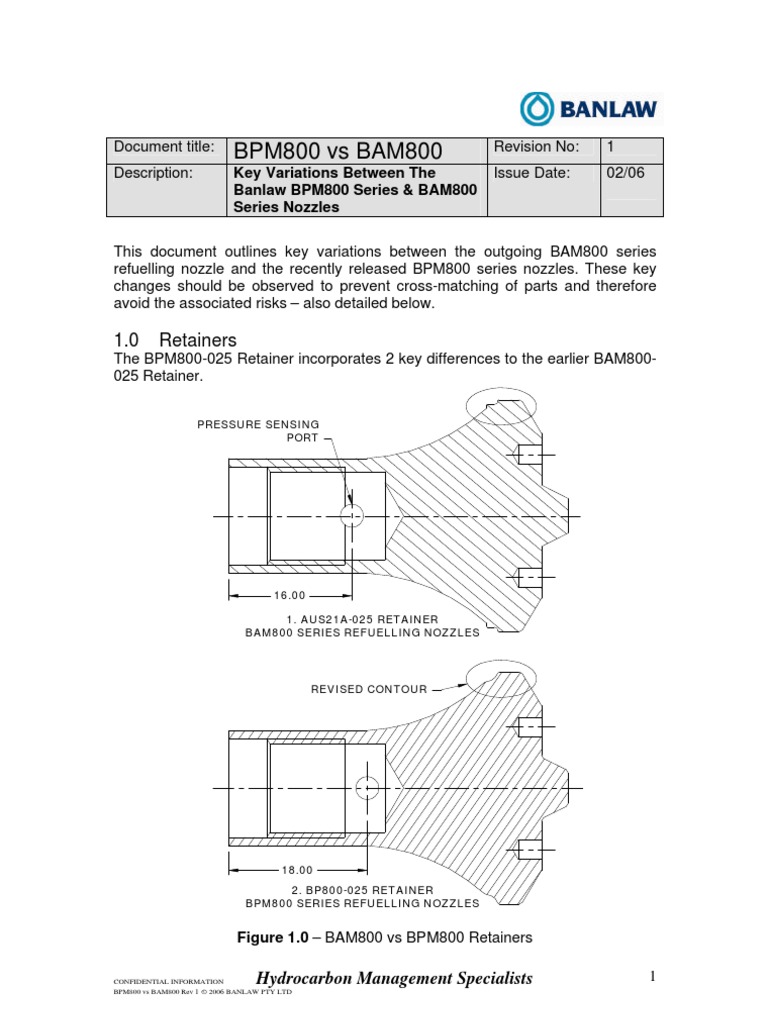 BPM800 BPM Vs BAM - Rev 1 | PDF | Manufactured Goods | Mechanical ...
