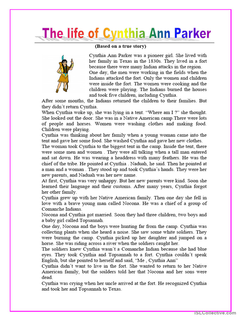 Reading Comprehension | PDF | Indigenous Peoples Of North America