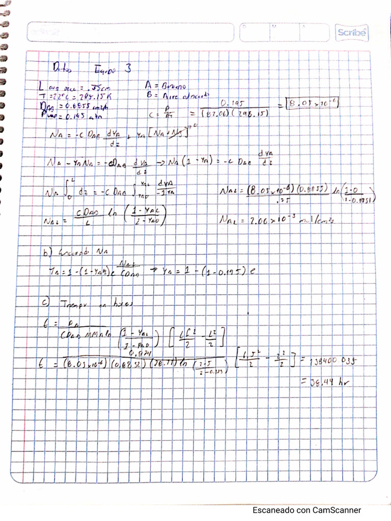 2PV31 - Evidencia2 Transporte de Masa | PDF