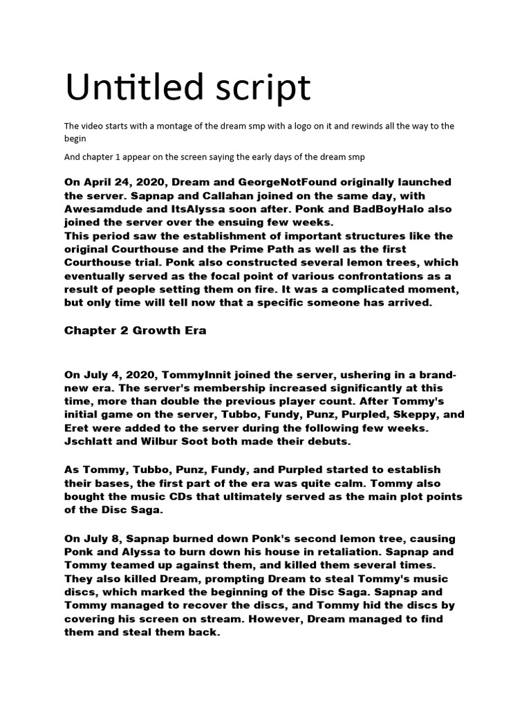 Untitled Script | PDF