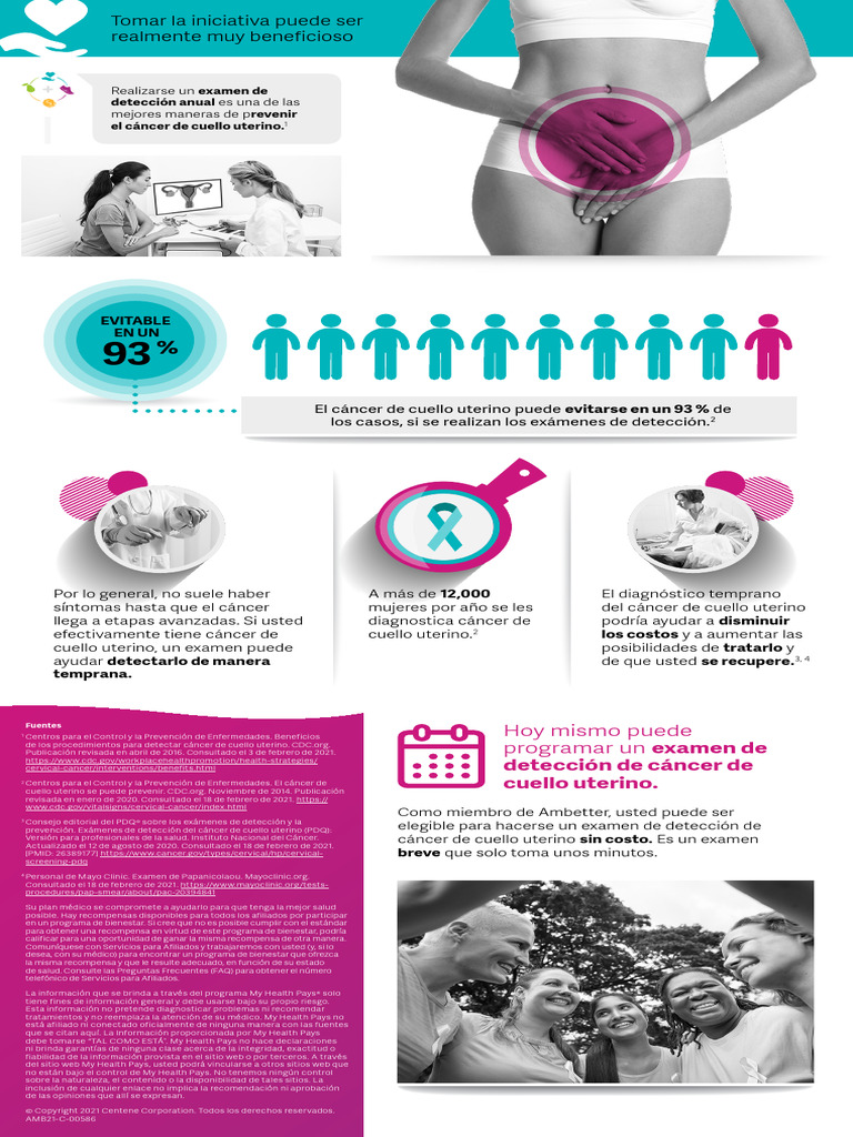 115 CervicalCancerScreening PDF ACC SP-2 | PDF | Cáncer de cuello uterino | Cáncer
