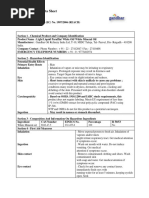 Shutter Oil MSDS | PDF | Science & Mathematics | Technology & Engineering