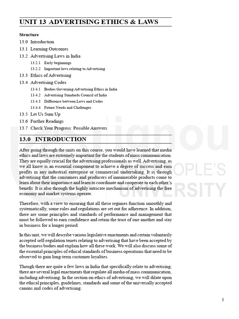 Unit 13 | PDF | Advertising