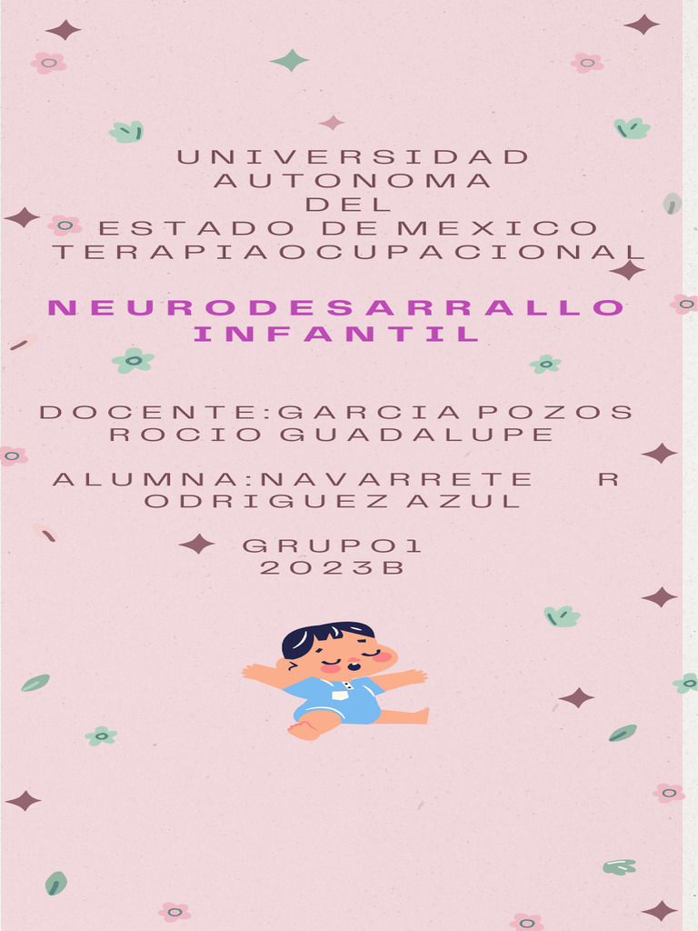 Infografía Neurodesarrollo | PDF | Mano | Anatomía humana