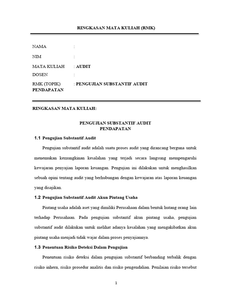 Ringkasan Mata Kuliah (RMK) | PDF | Bisnis | Hukum