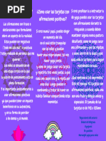 Laminas Estacion de Afirmaciones Yo Soy | PDF