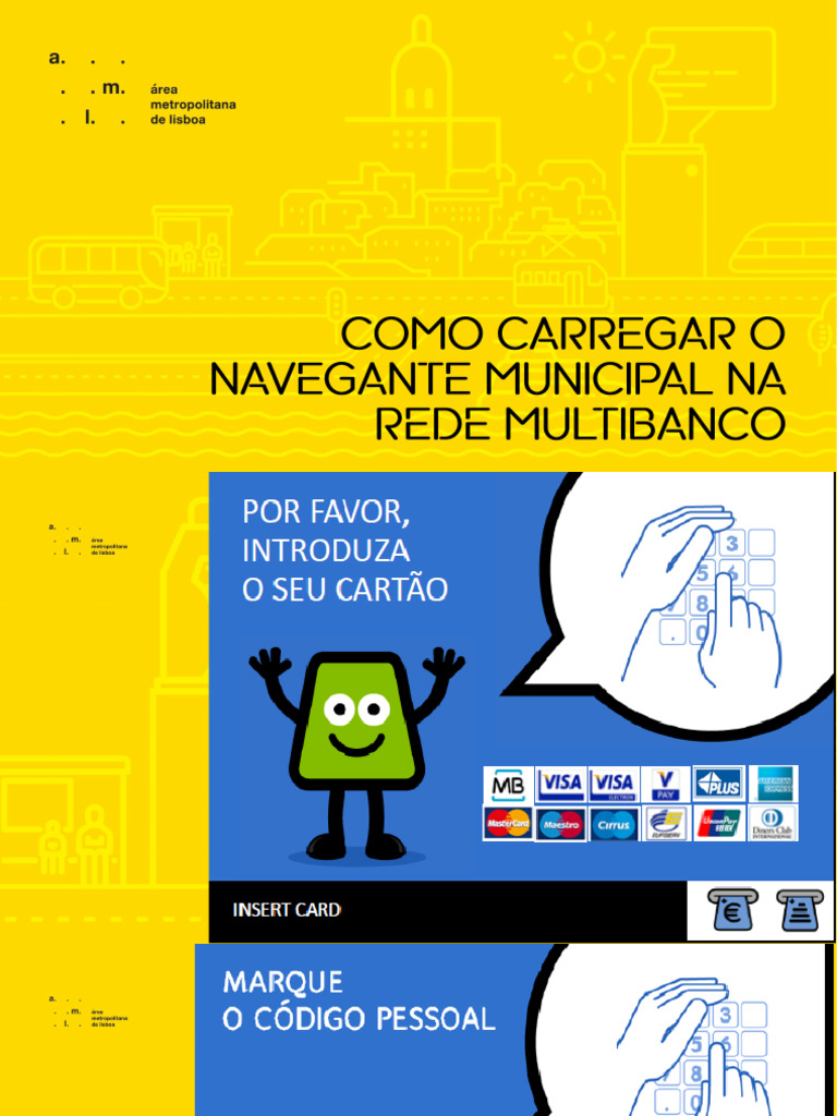 Como Carregar Navegante Municipal Multibanco | PDF