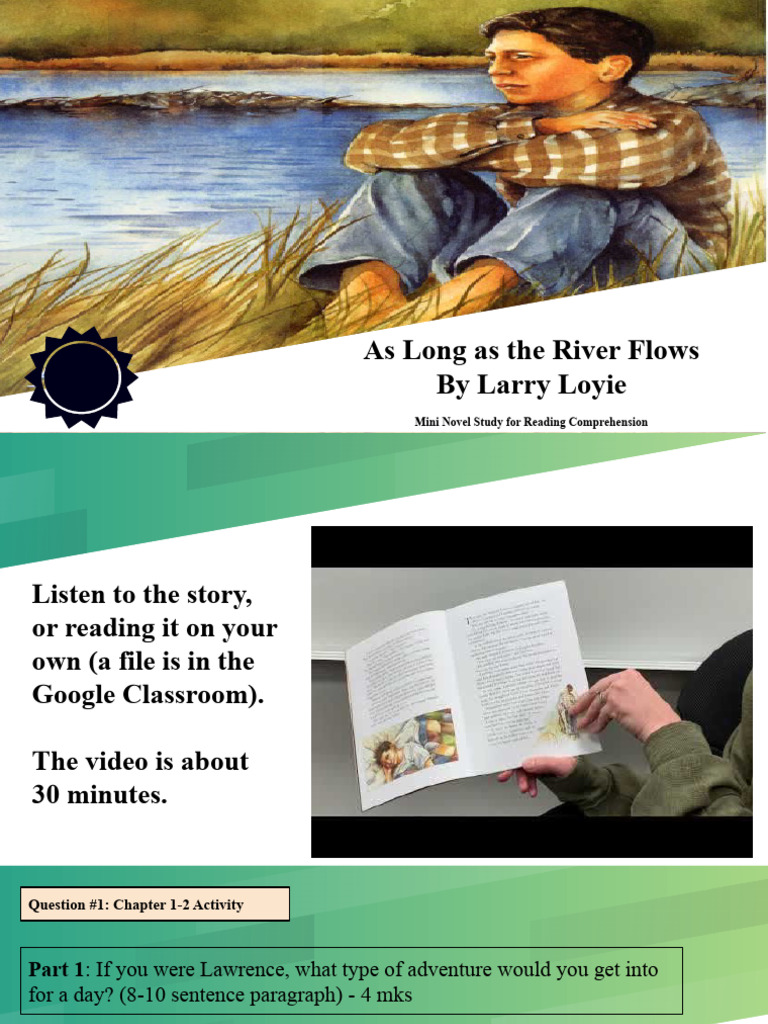 Mini Novel Study: As Long as the River Flows | PDF | Human Communication