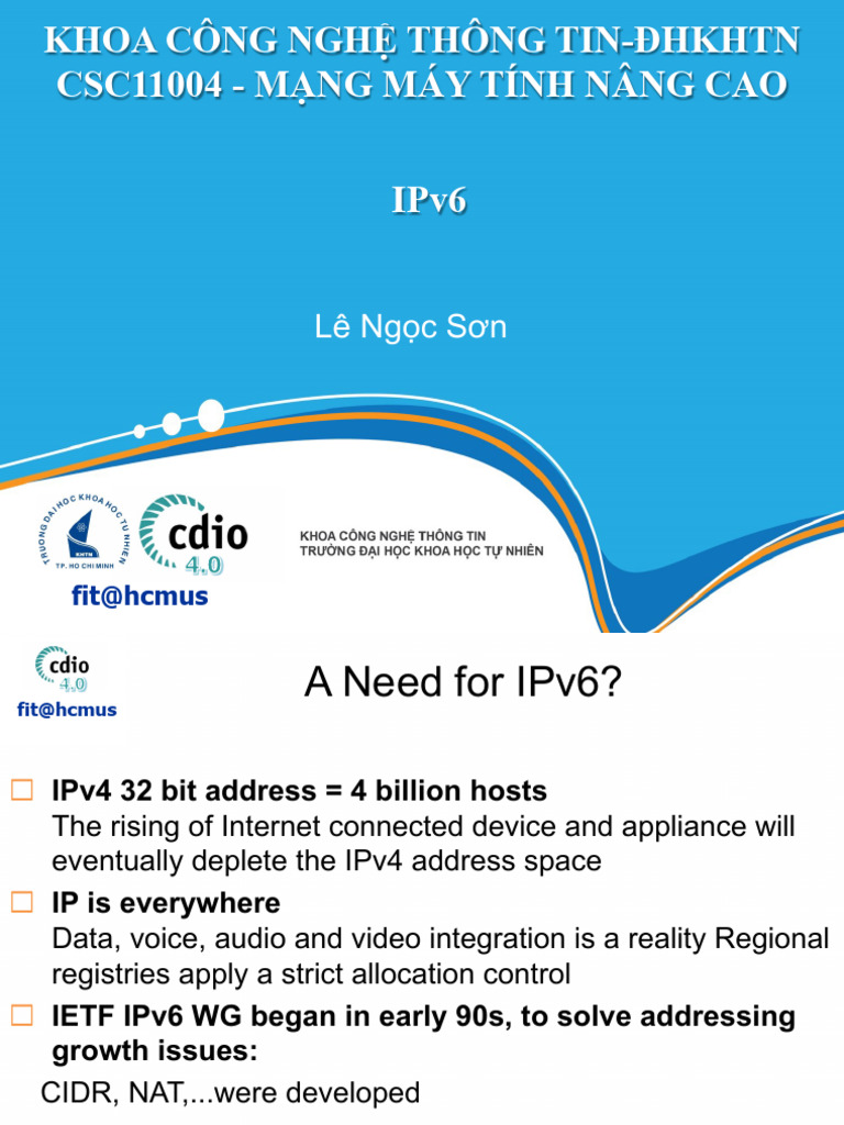 Understanding IPv6 Technology and Features | PDF | I Pv6 ...