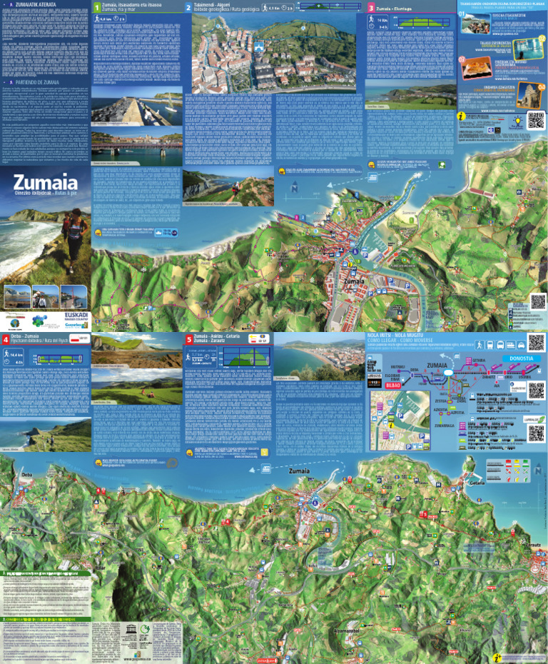 Ibilbideak Recorridos ZUMAIA | PDF