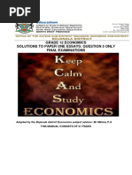 Grade 12 Economics Study Notes | PDF | Government Budget Balance ...