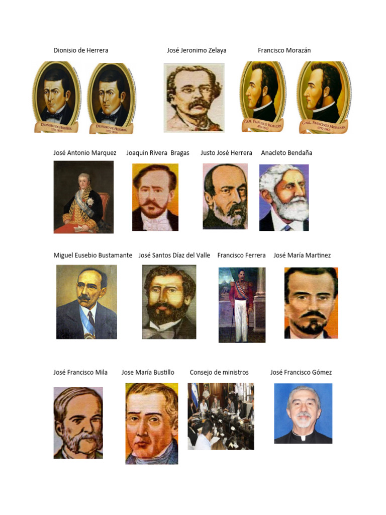 Presidentes De Honduras Pdf