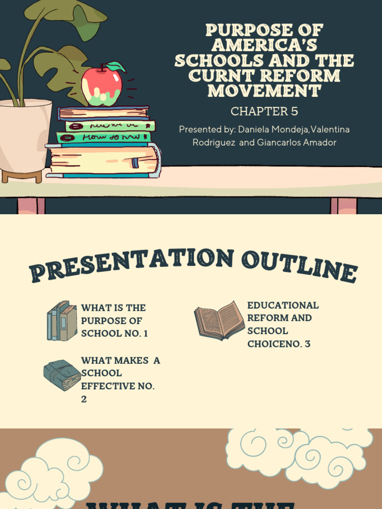 Goals of Current Education Reform | PDF | Homeschooling | Schools