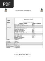 ¿Qué Es La Regla de Sturges? | PDF
