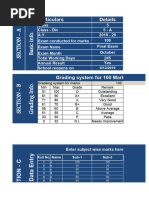 5th Grade Marks Report Template | PDF | Educational Assessment And ...