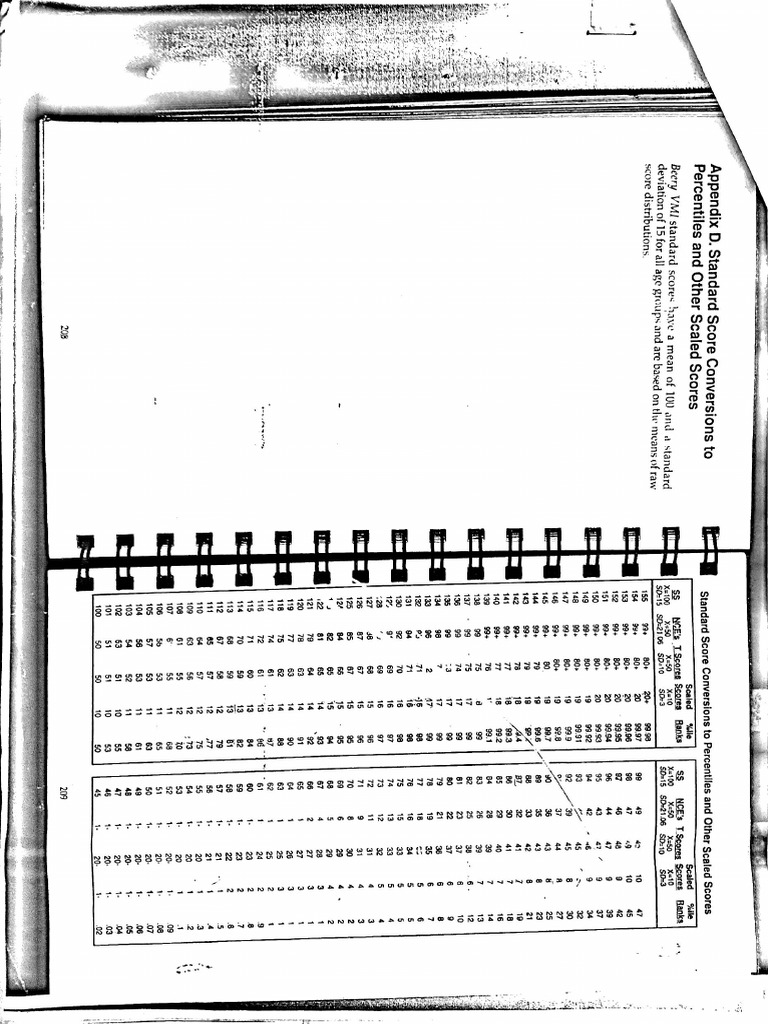 Beery VMI Scoring | PDF