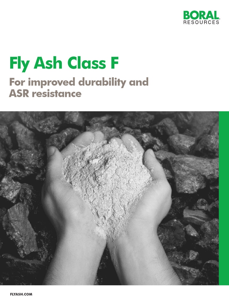 Boral Class F Fly Ash Benefits and Uses | PDF | Concrete | Fly Ash
