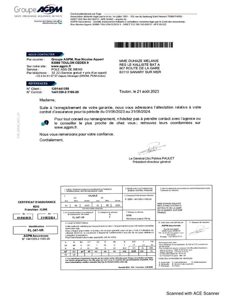 ACE Scanner - 2023 - 11 - 01 | PDF