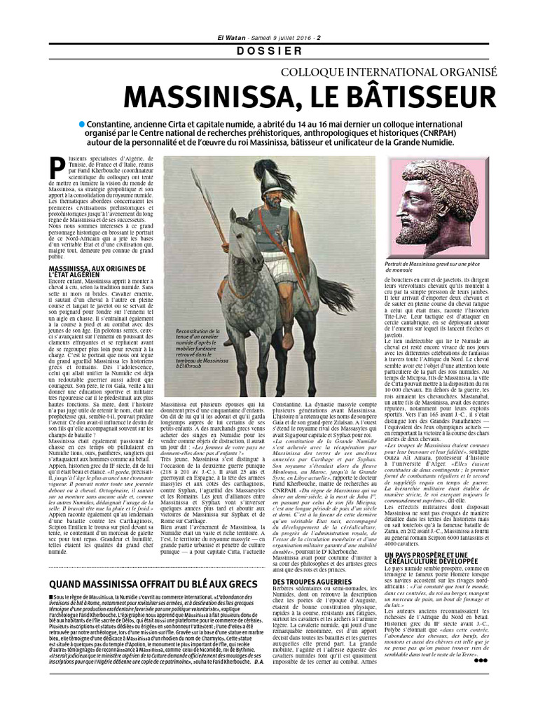Massinissa | PDF
