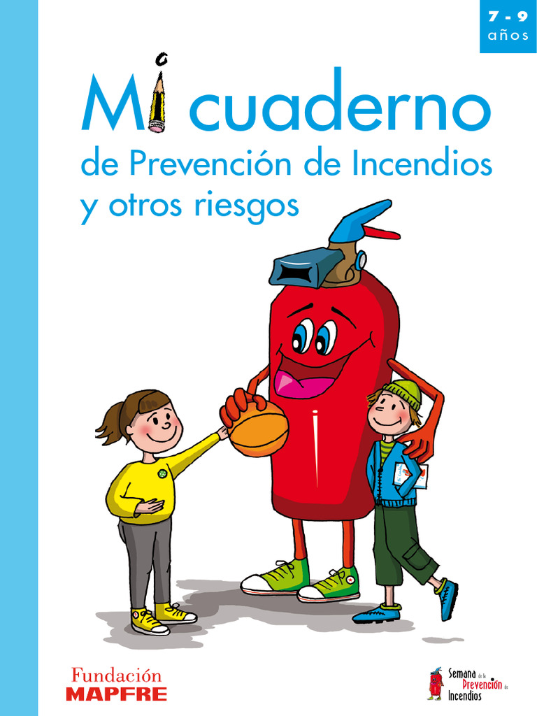 Mi Cuaderno Prevencion Incendios Edad 7 9 Espanol | PDF | Incendios ...