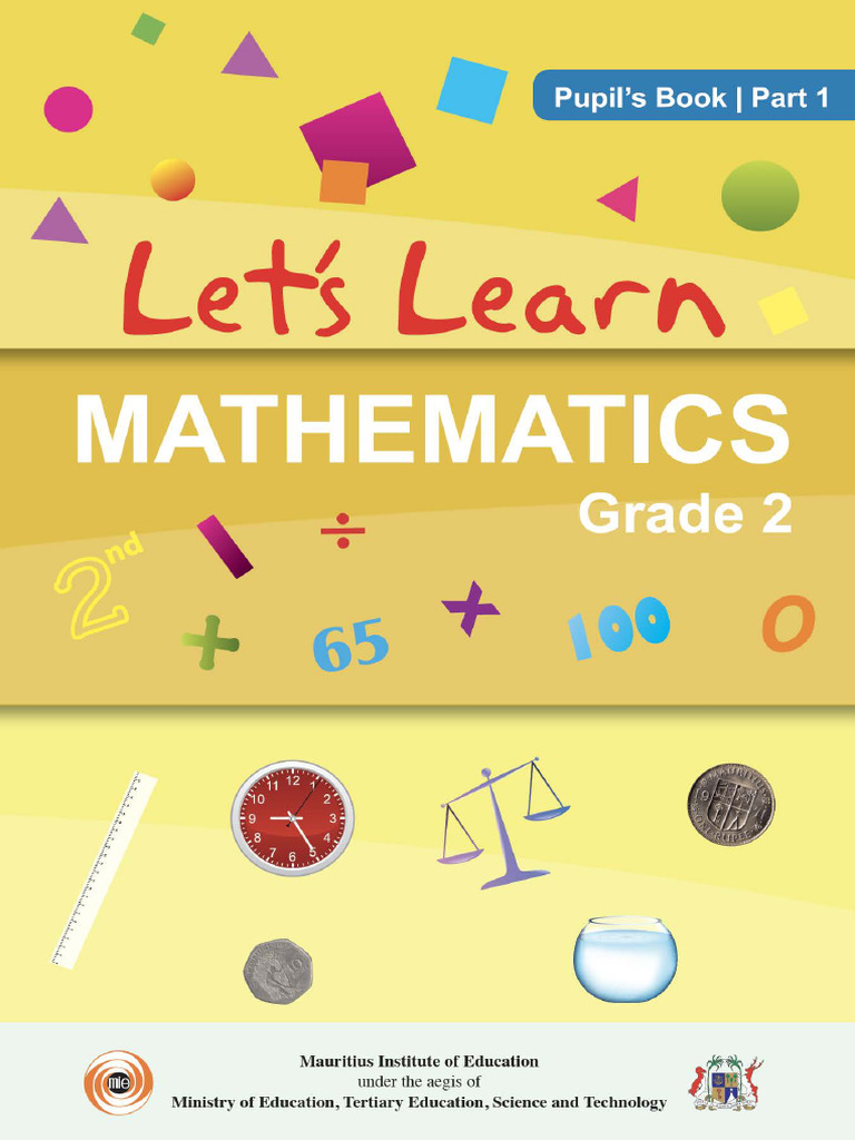 Maths Grade2 Part 1 Pupil (2021) | PDF | Curriculum | Shape