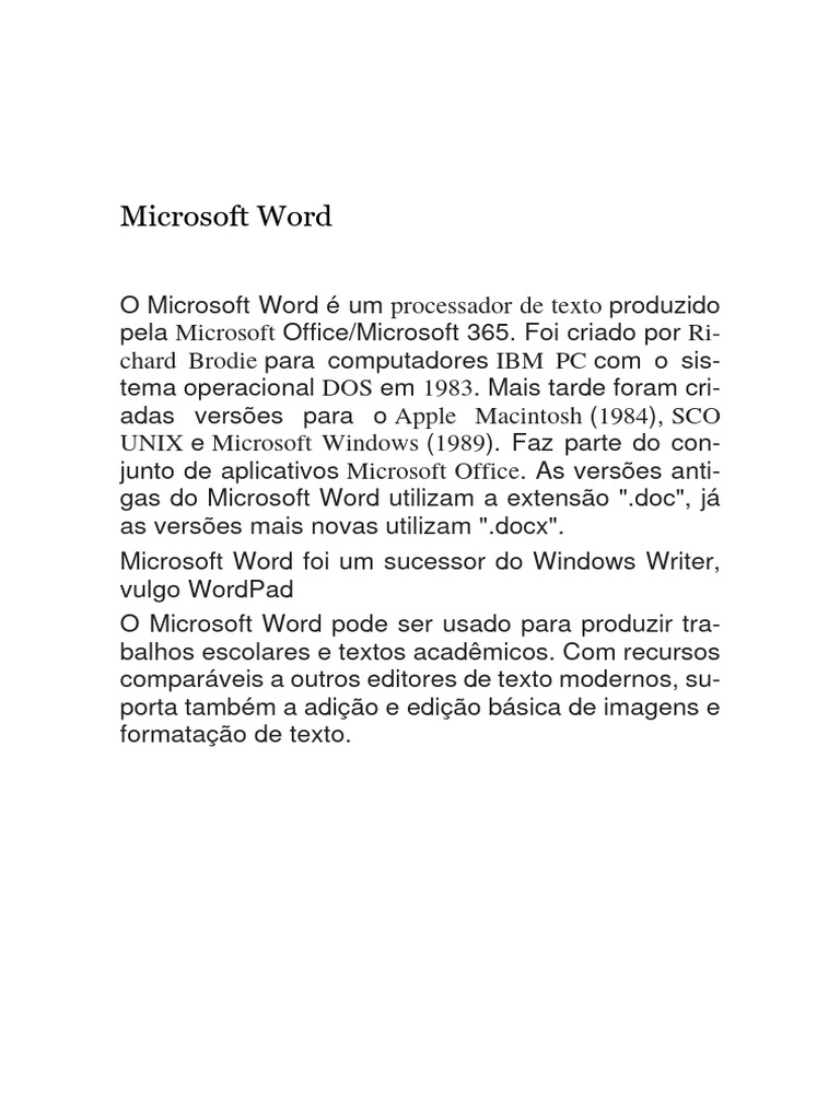 Microsoft Word | PDF | Microsoft Word | Microsoft Microsoft Word | PDF | Microsoft Word | Microsoft