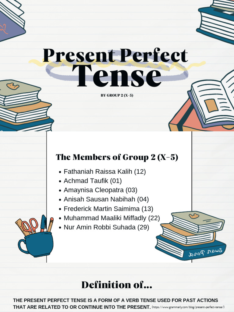 Present Perfect Tense | PDF | Verb | Grammatical Tense