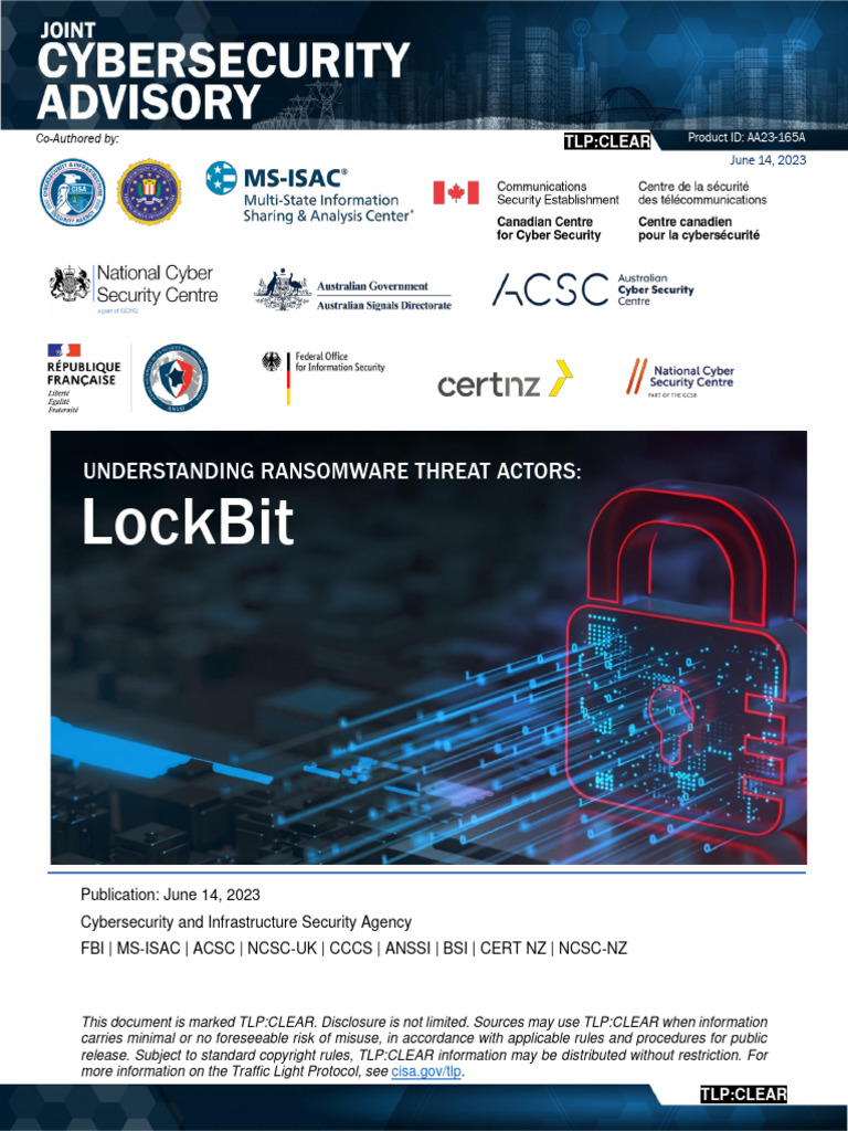 Understanding Ransomware Threat Actors - Lockbit | PDF | Security ...