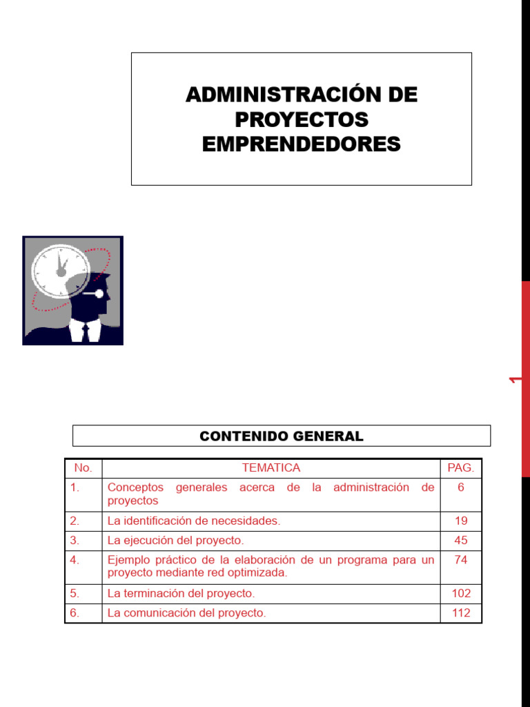 Curso Administracion de Proyectos | PDF | Presupuesto | Calidad (comercial)