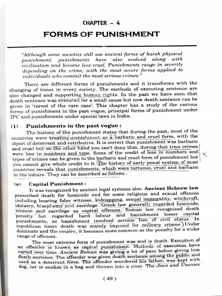 Forms of Punishment | PDF | Capital Punishment | Punishments
