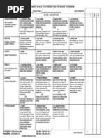 Braden Scale Assessment Form | PDF | Pain | Perception