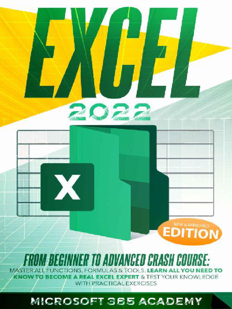 Excel 2022 - A 10-Minutes-A-Day Illustrated Guide To Become A ...