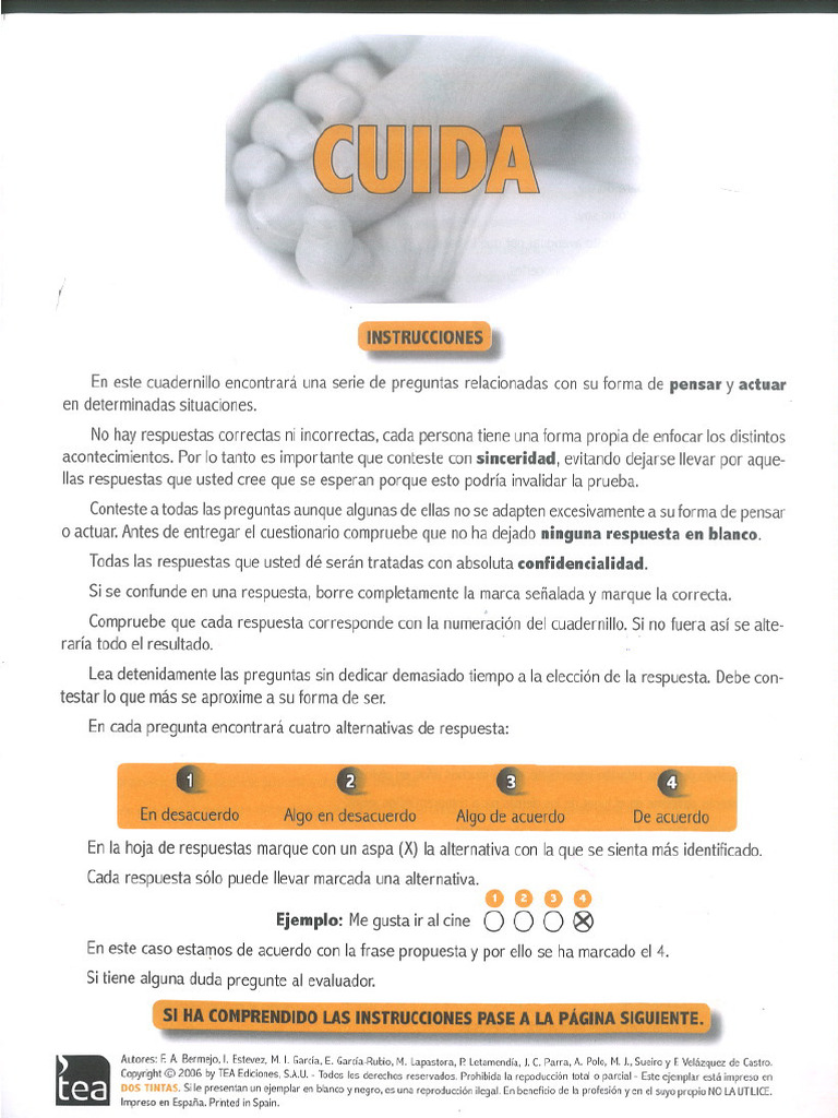 Cuida Cuadernillo | PDF