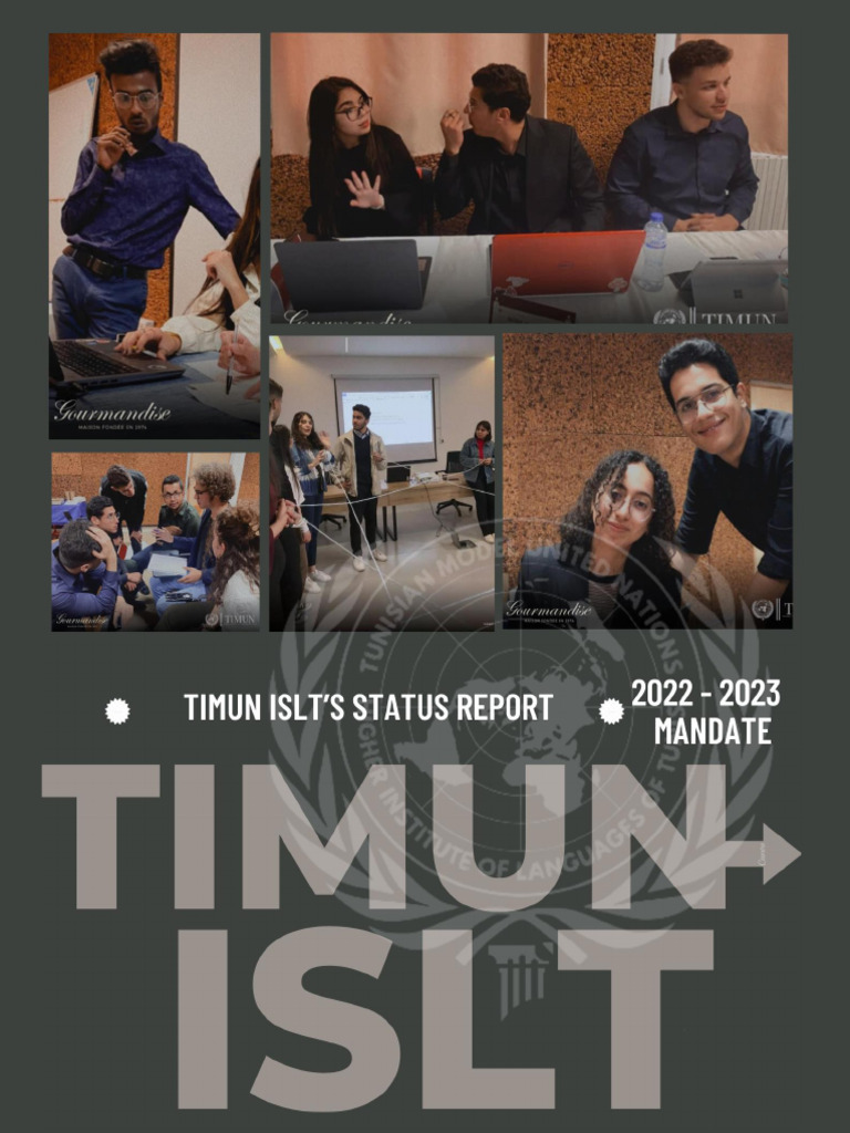 TIMUN ISLT's Status Report MANDATE 2022-2023 | PDF | Sustainability ...