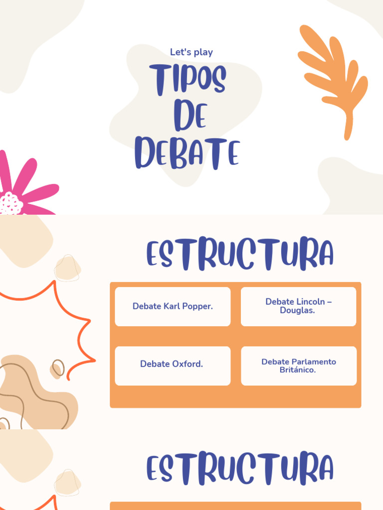 Tipos de Debate | PDF