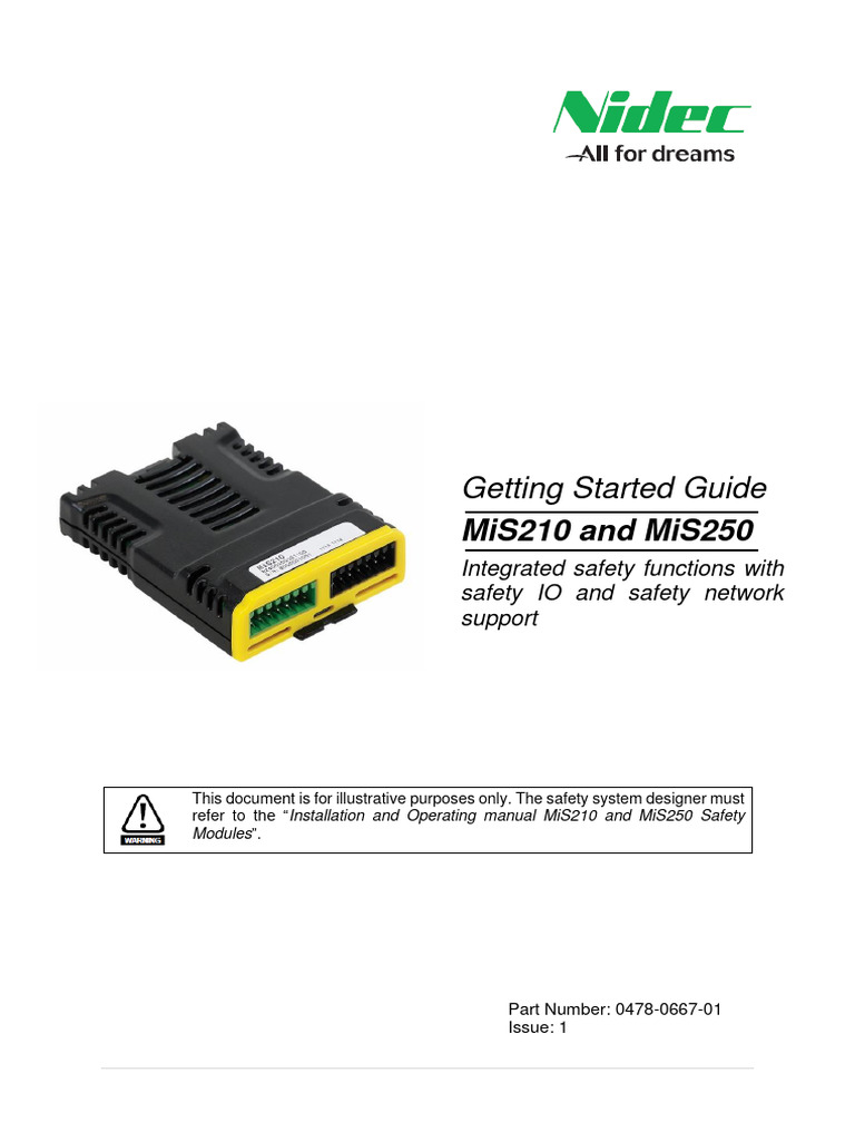 MiS210 and MiS250 Safety Module Getting Started Guide | PDF | Computer Engineering | Computing