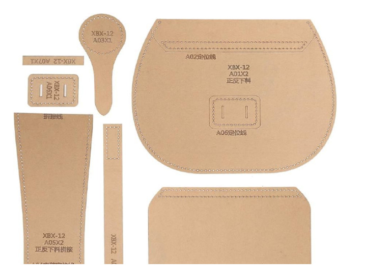 Molde de Bolsa Couro | PDF