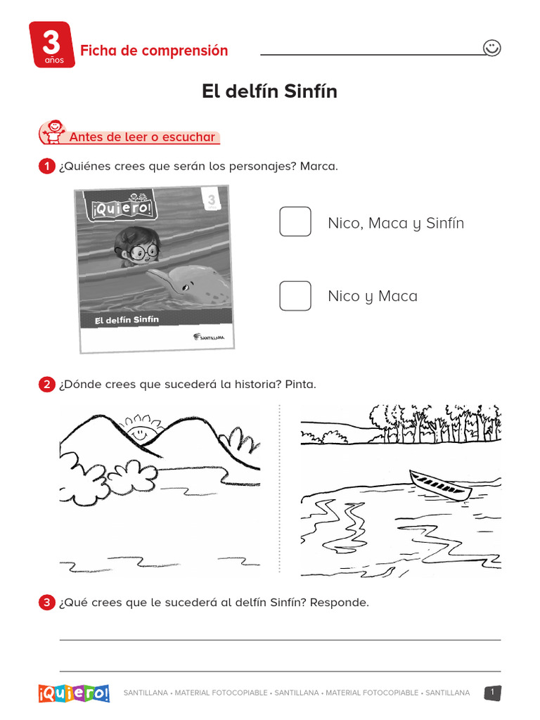 Comprension Delfin Sinfin | PDF