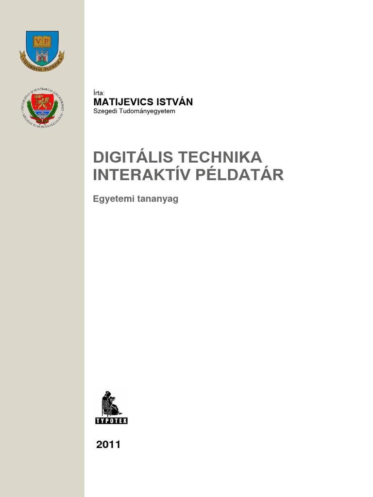 Matijevics István - Digitális Technika Példatár | PDF