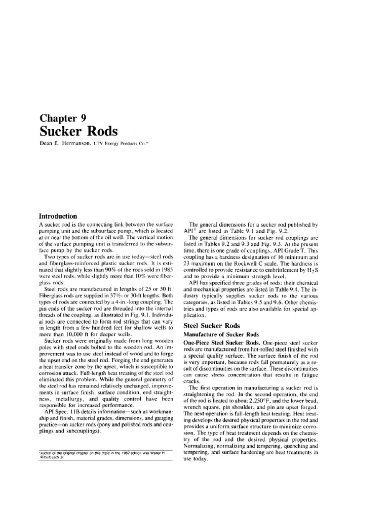 Sucker Rods Handbook - TOAZ - Info | PDF