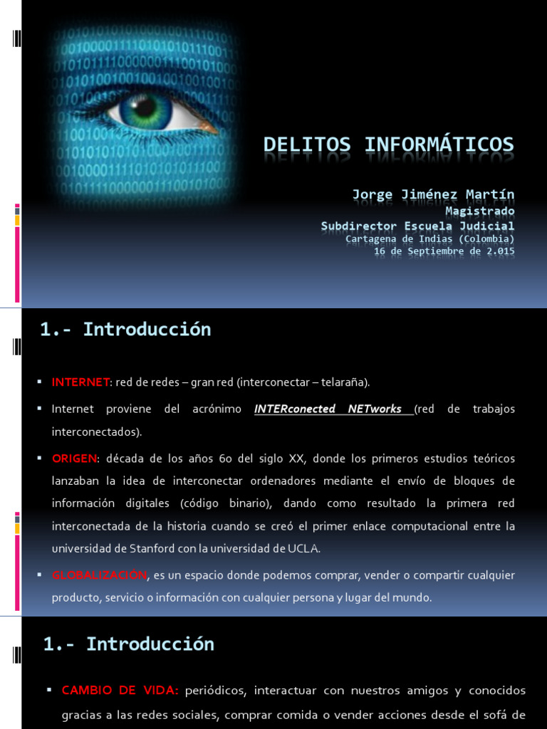 Delitos Informáticos Pdf Cibercrimen Suplantación De Identidad