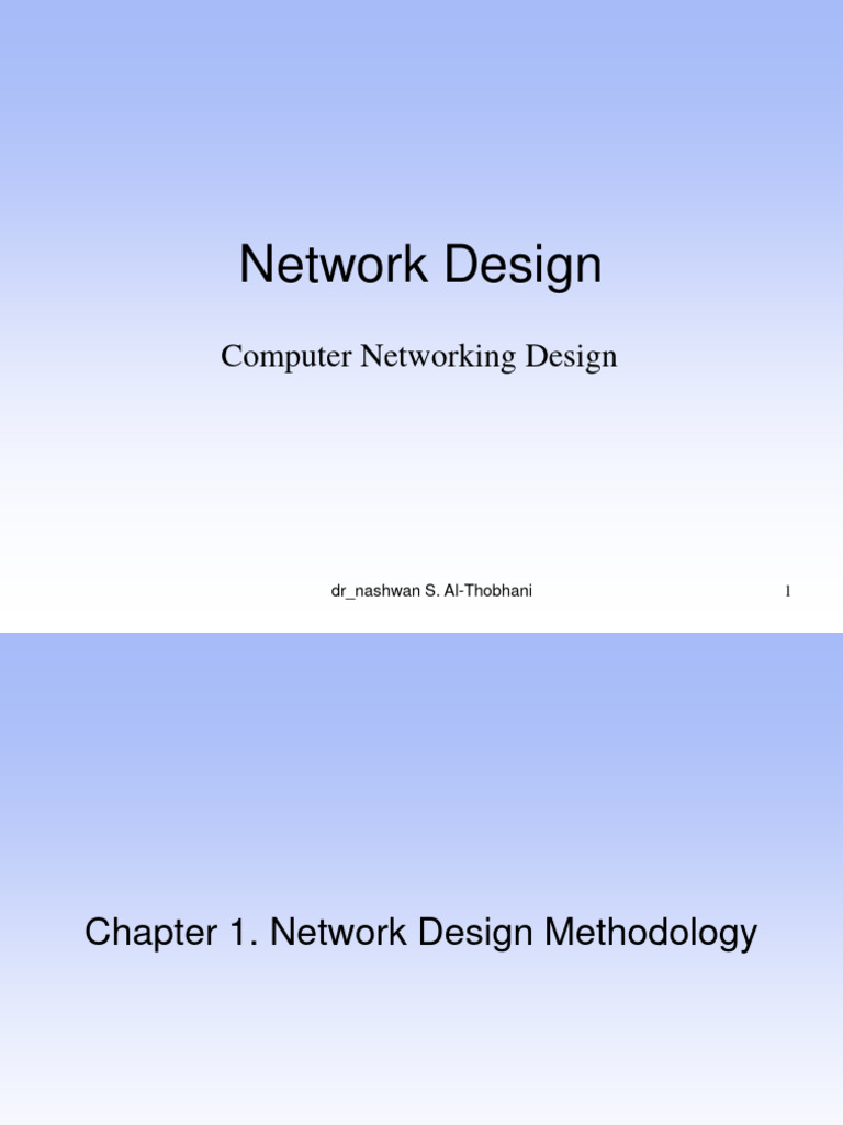 Network Design Methodology | PDF | Computer Network | Network Switch