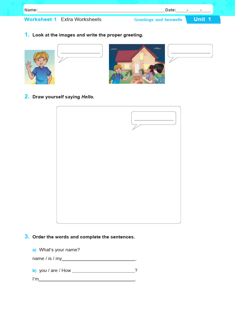 Easp3 Extra Worksheets | PDF | Pet | Clothing