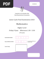 Maths JC Exam 2024 | PDF | Area | Shape