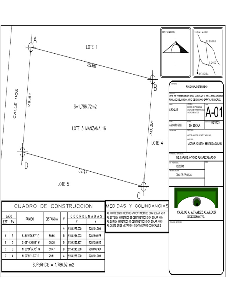CROQUIS EL CHICO-Model | PDF