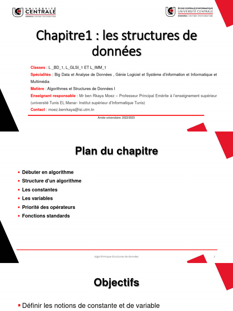 Algorithmes et Structures de Données | PDF | Algorithmes | Informatique