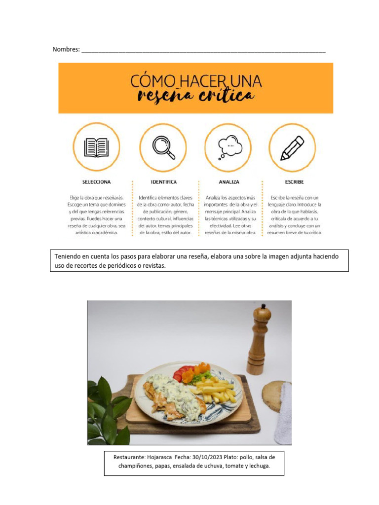 Actividad Reseña Septimo 4 | PDF