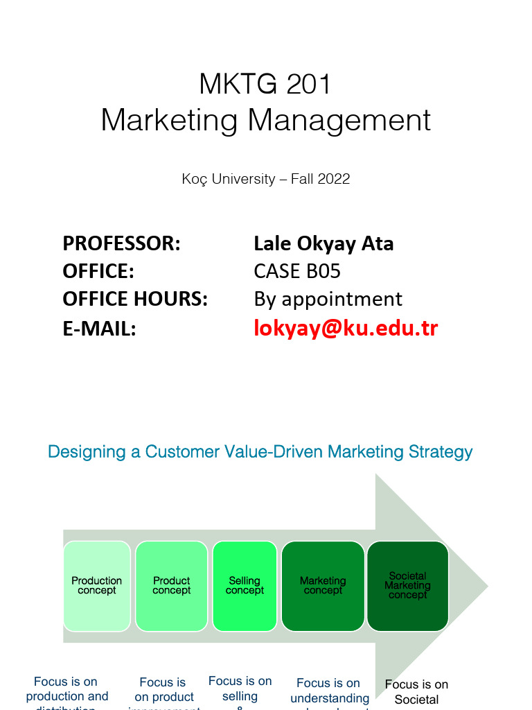 MKTG 201 Lecture 3-Chpt1-Creating & Capturing Customer Value-Part 2 ... MKTG 201 Lecture 3-Chpt1-Creating & Capturing Customer Value-Part 2 ...
